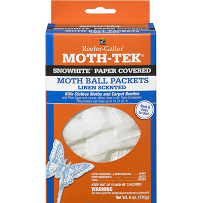 Moth-Tek Moth Ball Packets | The Mop Bucket